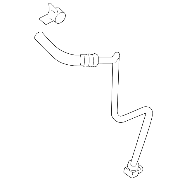 2009-2015 Cadillac CTS Engine Oil Cooler Hose 25812224 | TascaParts.com