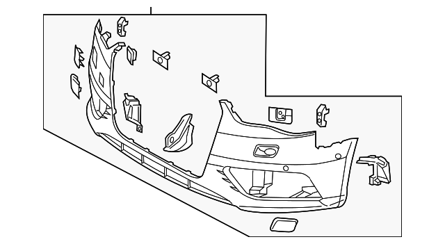 2017-2020 Audi Bumper Cover 8V5-807-065-Q-GRU | OEM Parts Online