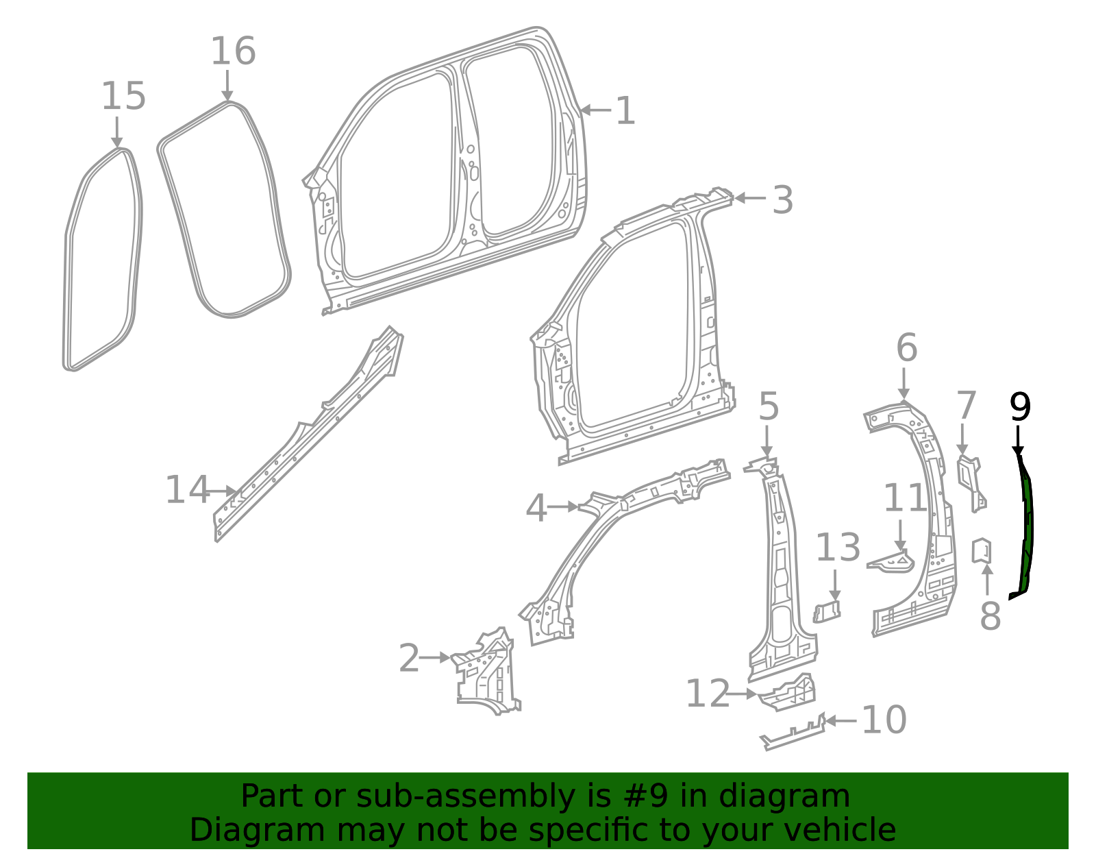 Extension 68309240AB | Mopar Parts Canada