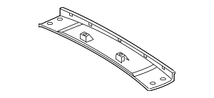 2018-2024 Audi A4 allroad Rear Header Trim 8W9-867-839-B-1OK | Audi USA ...