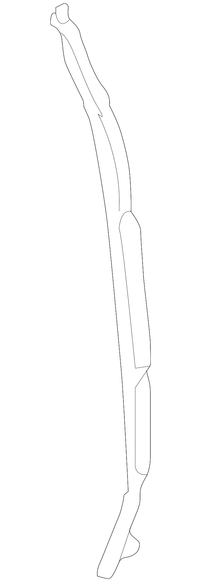 2019-2020 Chevrolet Blazer Front Weather-Strip - Driver's Side (LH ...