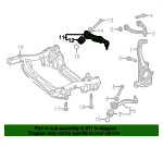 205-330-58-01 - Lower Control Arm 2015-2020 Mercedes-Benz | Mercedes ...