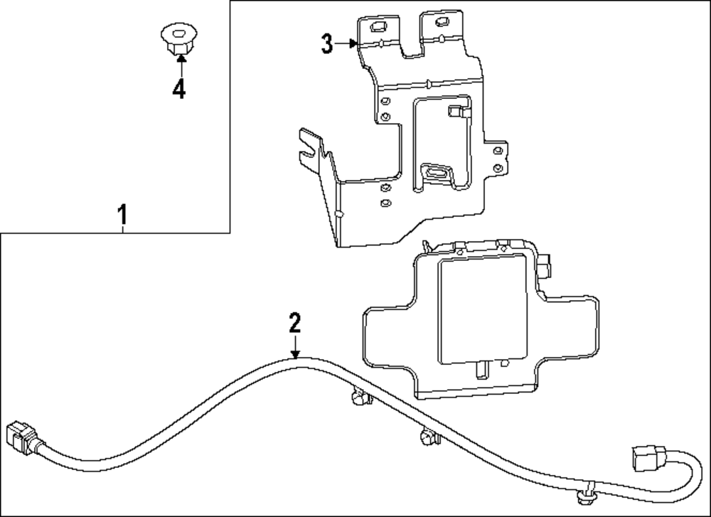 95810-D3700 - 2020-2021 Hyundai Tucson - Radar Sensor | Hyundai Parts ...