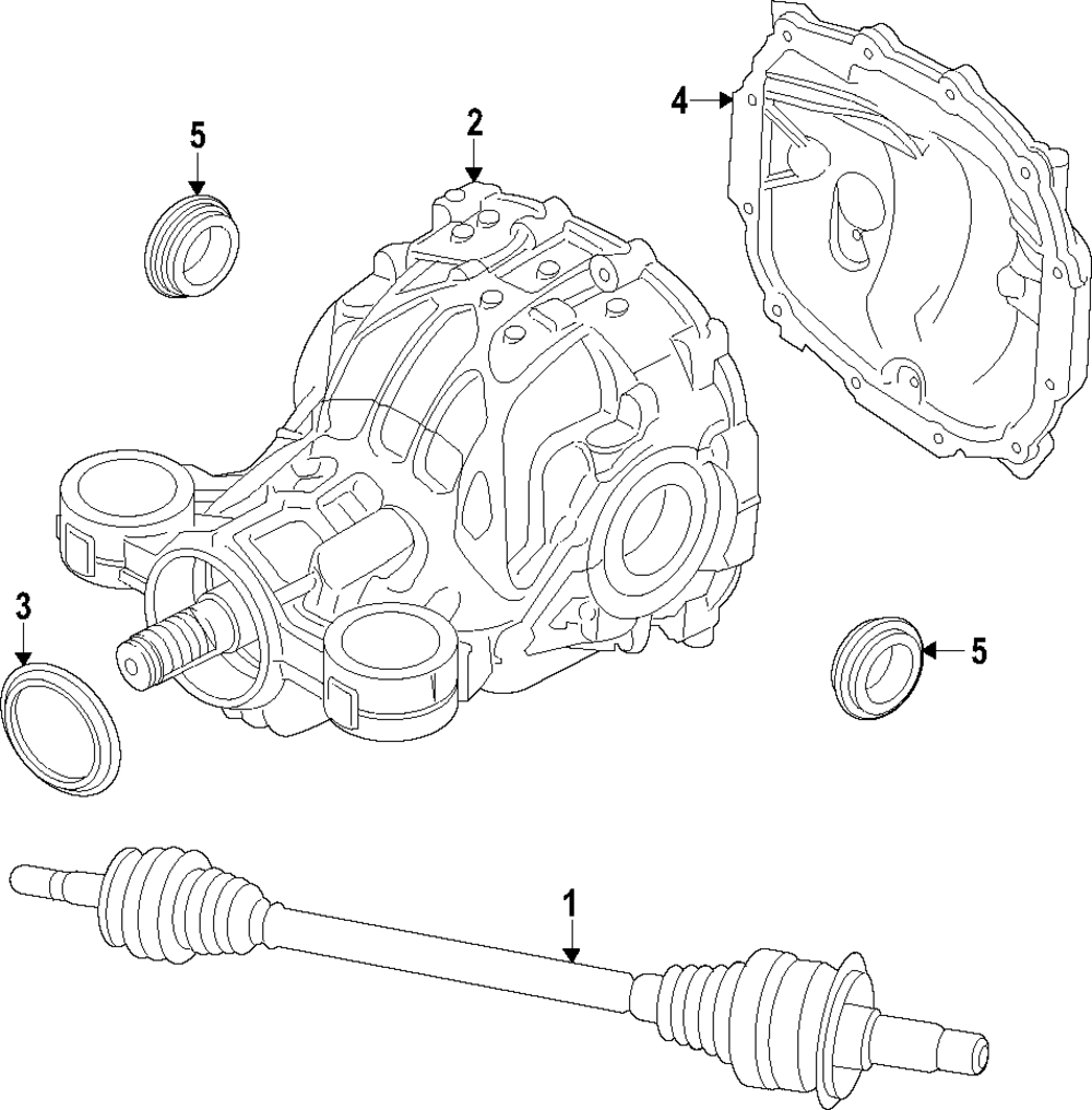 S-616-C - 2021-2024 Ford Explorer - Differential | My Ford Parts