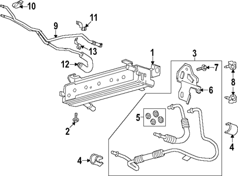 Trans Oil Cooler for 2018 Ford Expedition | Online Ford Parts Catalog