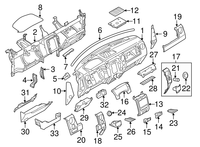 2009-2017 Ford Power Outlet Cap - Passenger Side (RH) 9L3Z-19A487-AA ...