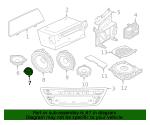 65-13-6-833-569 - Speaker 2019-2024 BMW | AutoNationParts.com