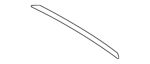 Porsche OEM Upper Molding Part# 955-555-910-01 | OEM Vehicle Parts