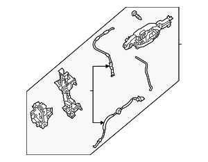 PJ7Z-78219A65-A - Door Latch Assembly - 2020-2025 Lincoln Corsair ...