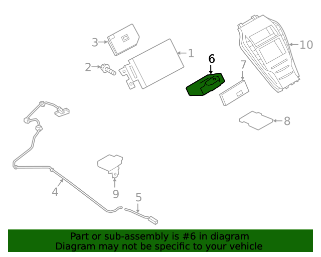 2011-2018 Ford Control Module BT4Z-19A387-B | Blue Springs Ford Parts