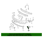 2006-2010 Ford Front Molding - Driver's Side (LH) 6L2Z-16039-BAPTM ...