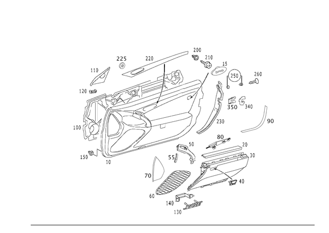 Dowel - 1954-2025 Mercedes-Benz (1266900018) | MB Parts Center