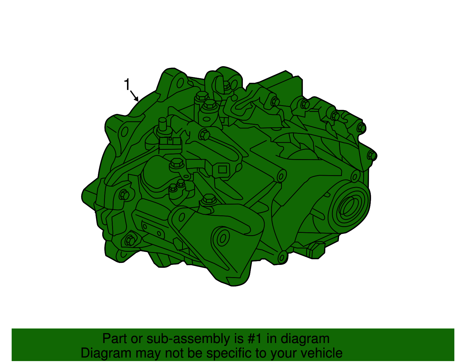 44500-18410 - Gear Assembly 2015-2019 Kia Soul EV | Kia.Parts Store