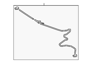 2015-2024 Porsche Macan Front Hose 95B-955-960-A | Sunset Porsche Parts
