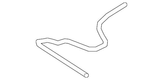 2015-2024 Porsche Macan Rear Hose 95B-955-571 | Sunset Porsche Parts