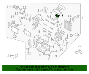 2021-2024 Hyundai HVAC Blend Door 97145-AA000 | OEM Parts Online