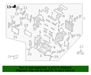 2021-2024 Hyundai Door Actuator 97154-AA000 | OEM Parts Online