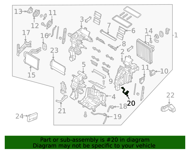 2021-2022 Hyundai Elantra Thermistor 97614-AA000 | QuirkParts
