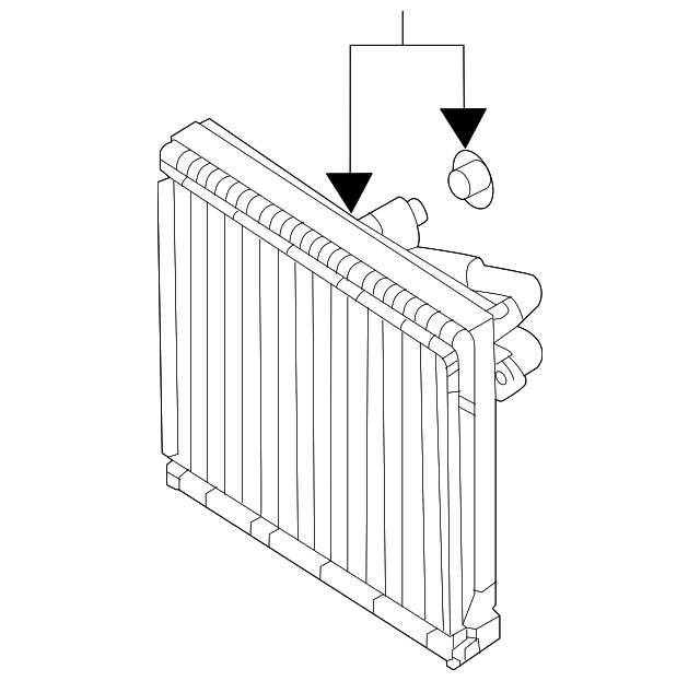 2021-2025 Hyundai Evaporator Core 97139-AAAA0 | OEM Parts Online