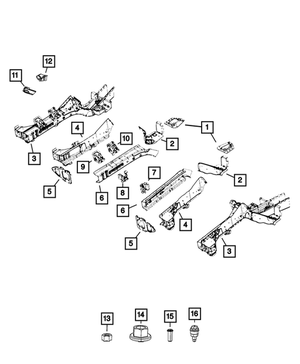 2017-2021 Mopar Weld Stud 6511294AA | QuirkParts