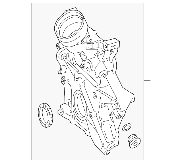 274-010-18-14 - Timing Cover 2015-2023 Mercedes-Benz | Mercedes-Benz ...