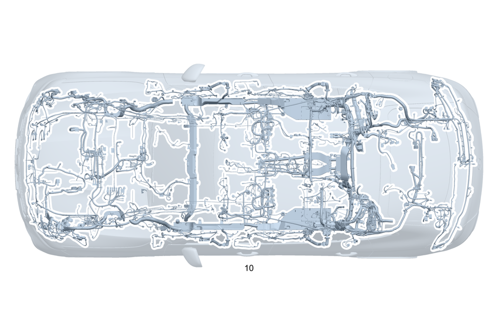 254-540-01-01 - Electrical Wiring Harness 2026 Mercedes-Benz GLC350e ...