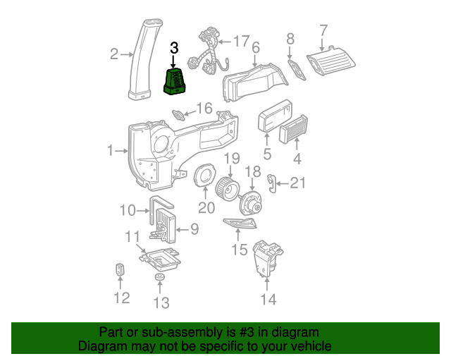 1992-2007 Ford Grille F2UZ-19A869-A | TascaParts.com