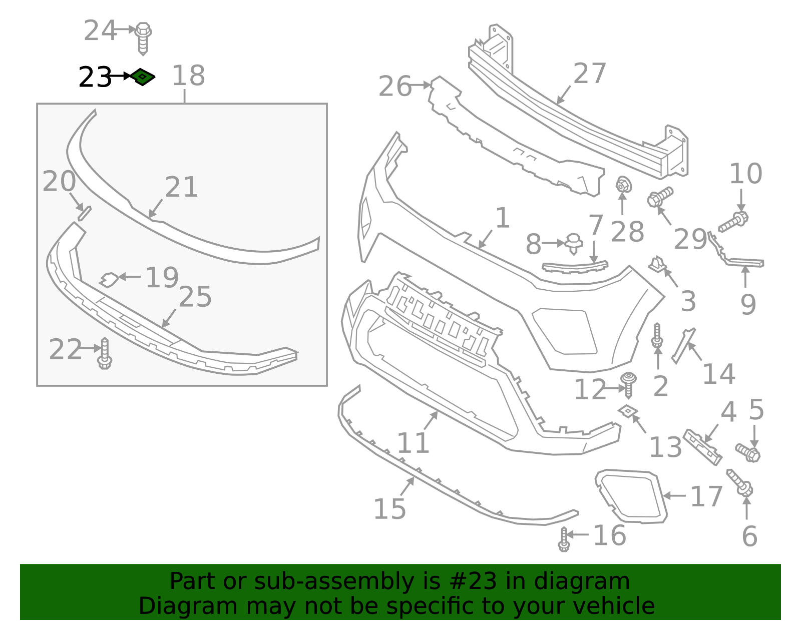 86392-K0001 - Bumper Cap 2020-2025 Kia Soul | Kia.Parts Store