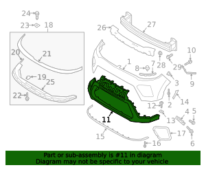 2020-2022 Kia Soul Lower Cover 86512-K0000 | Kia OEM Parts Online