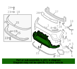 2020-2022 Kia Soul Lower Cover 86512-K0000 | Kia OEM Parts Online