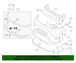 84647-3S000 - Compartment Clip 2016-2023 Kia | Kia.Parts Store