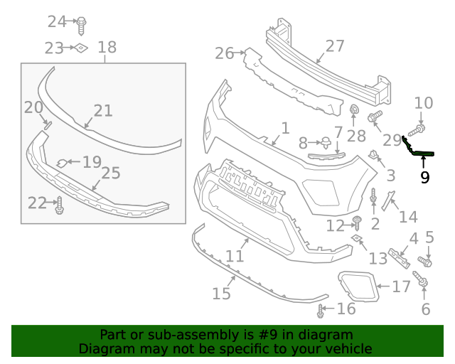 865B4-K0000 - Side Bracket 2020-2022 Kia Soul | Kia.Parts Store