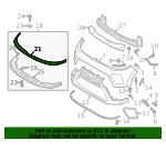 2020-2021 Kia Soul Filler Strip 86599-K0000 | TascaParts.com