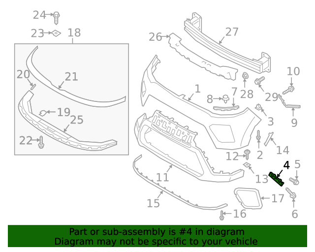 2020-2024 Kia Soul Bracket 86551-K0000 | OEM Parts Online