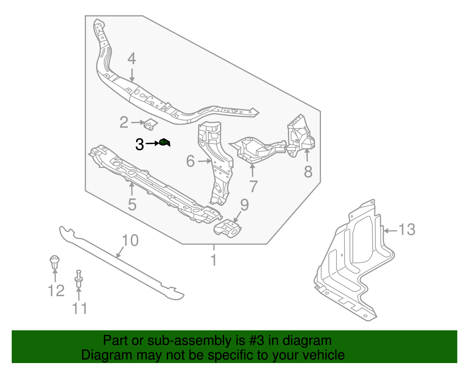 GM 96853726 Bracket | Genuine GM & AC Delco OEM Parts | Findlay Auto Parts
