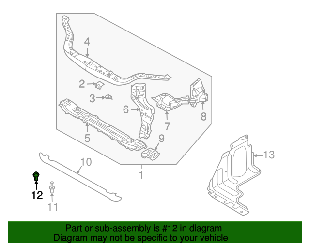 2004-2011 gm Multi-Purpose Retainer 94530507 gm | GMPartsDirect.com