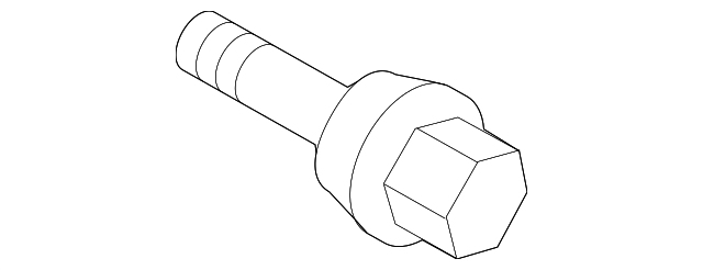 000-990-46-07 - Wheel Lug Bolt 1998-2010 Mercedes-Benz | Mercedes-Benz ...
