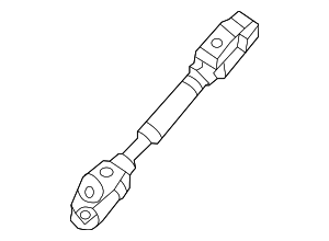 48822-4HK1A - Lower Shaft 2016-2020 Infiniti | INFINITI Parts ...