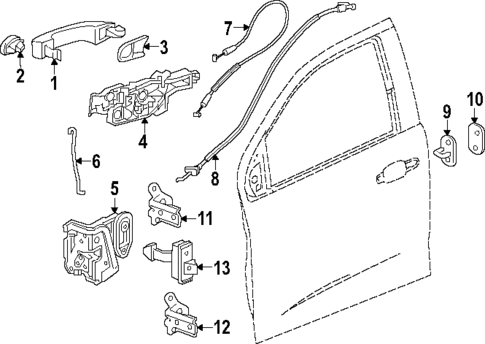 Lock & Hardware for 2025 GMC Canyon | GMPartsDirect.com