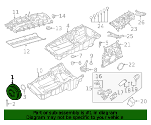 11-23-9-845-162 - Vibration Damper - 2020-2024 BMW | BMW Parts Exchange