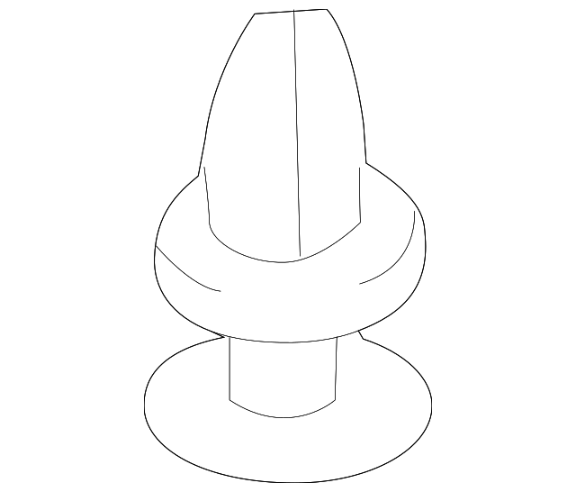 90657-S9V-A01 - Clip Push Rivet - 2016-2021 Honda | Honda Factory Parts