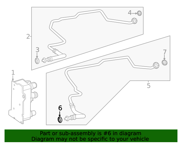 000-998-84-23 - Oil Return Tube Dust Cap 2020-2021 Mercedes-Benz ...