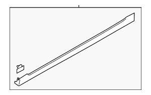 2015-2021 Subaru Rocker Molding 96051VA110NN | Subaru Parts Store