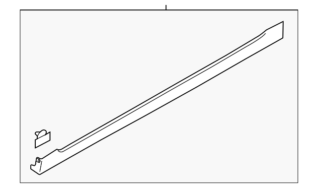 2015-2021 Subaru Rocker Molding 96051VA110NN | Subaru Parts Store