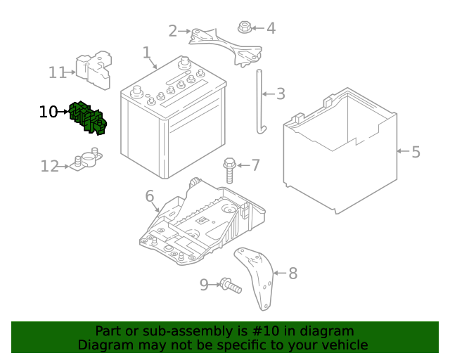 2018-2024 Mazda Multi-Purpose Fuse GBEF-67-S99 | RealMazdaParts.com
