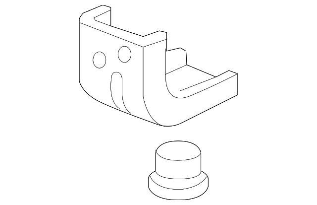 74171-SCV-A00 - Radiator Assembly Upper Bracket 2003-2011 Honda Element ...