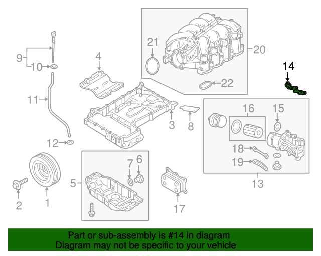 26319-3F300 - Oil Filter Housing Gasket - 2011-2020 Hyundai | World OEM ...