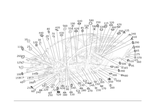 Expansion Plugs, Grommets for 2024 Mercedes-Benz AMG GT 43 | Mercedes ...