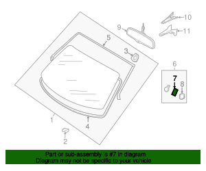 2007-2015 Audi Rain Sensor Adhesive Kit 4E0-955-609 | OEM Parts Online