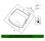 2007-2015 Audi Rain Sensor Adhesive Kit 4E0-955-609 | OEM Parts Online